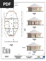 RDP House 60sqm - Final Floor Layout With Spec | PDF | Wall | Tap (Valve)