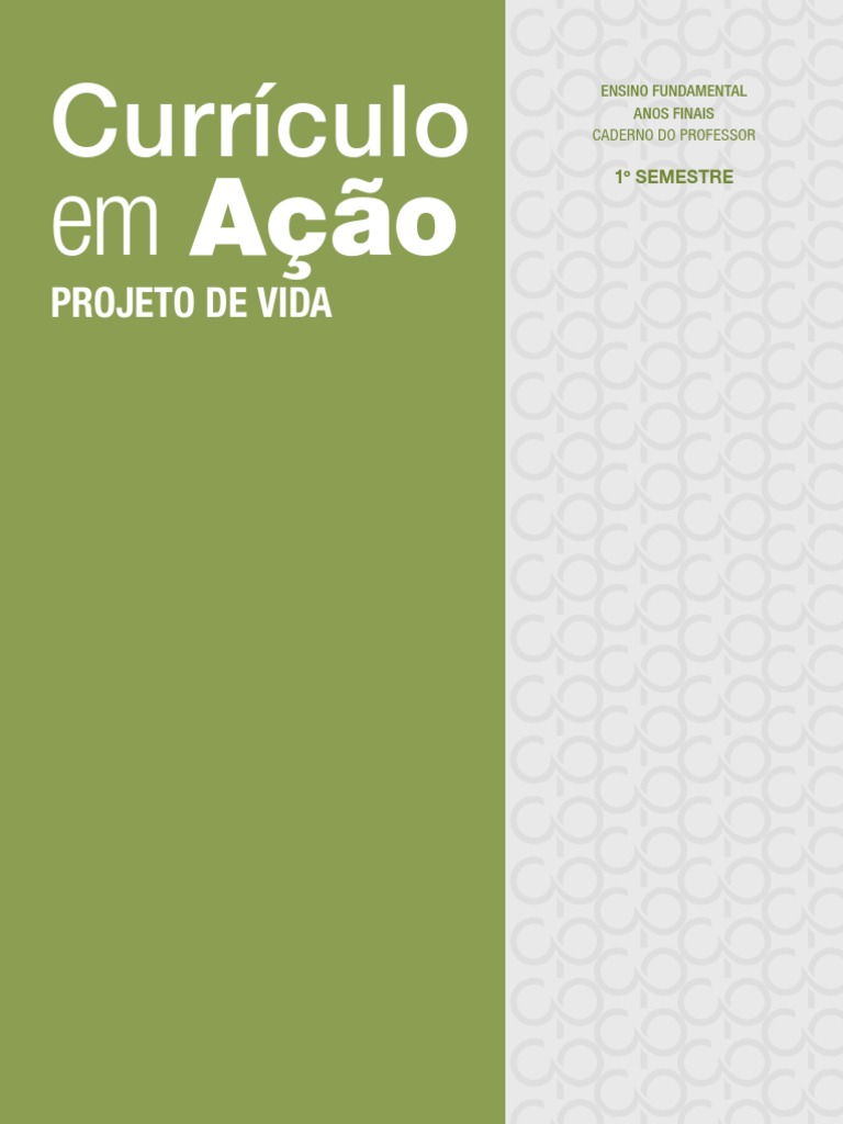 Projeto de Vida PDF | PDF | Aprendizado | Pedagogia