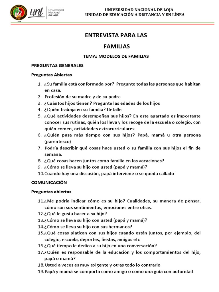 Ficha de Entrevista PDF | PDF