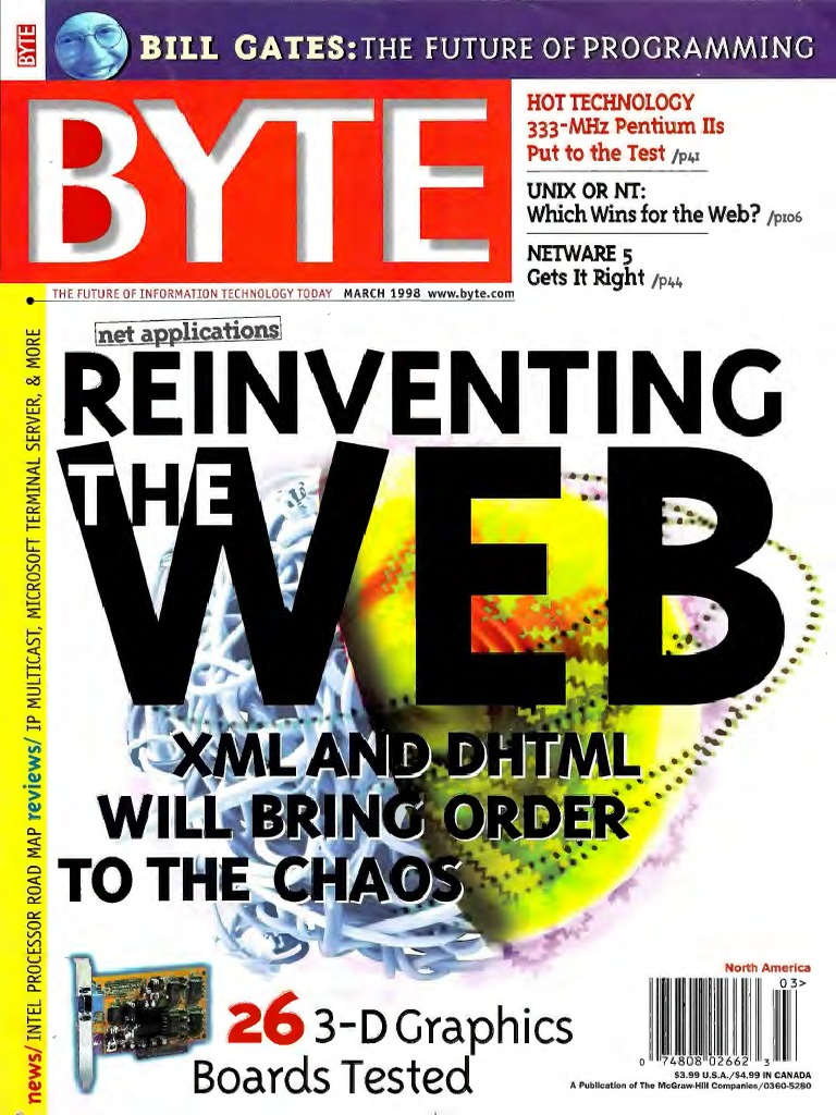 Byte Magazine Vol 23-03 Reinventing The Web | PDF | Application ...