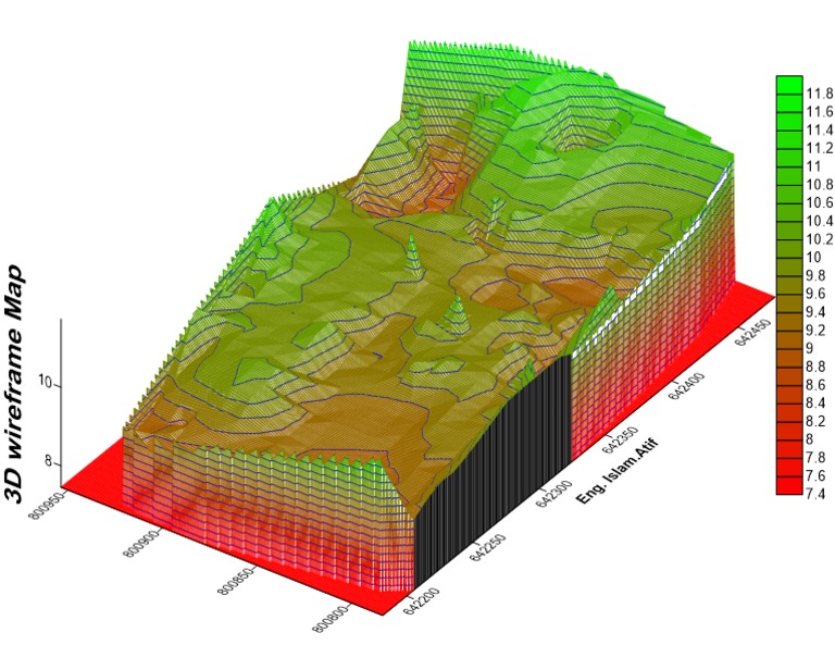 3D Wireframe Map | PDF
