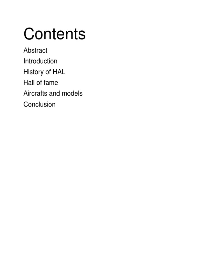 HAL History PDF | PDF | Aviation | Wing Configurations