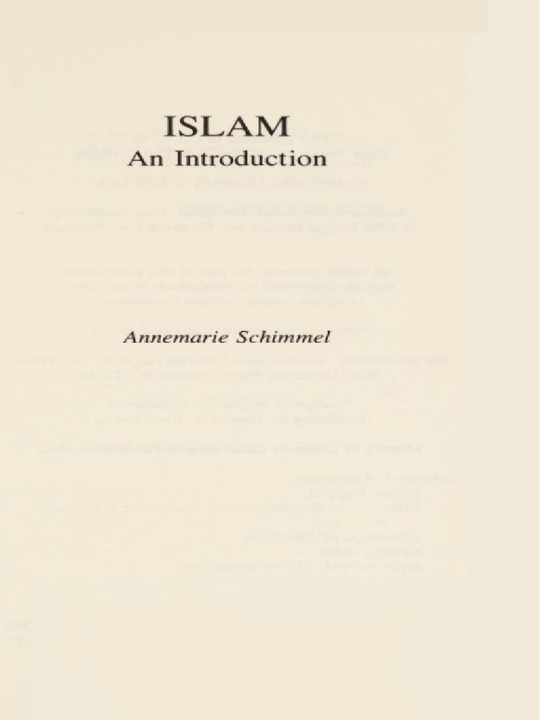 Islam An Introduction | PDF | Muhammad | Ali