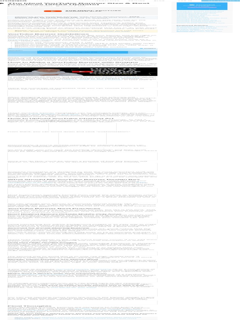 YouTube Banner Size and Guidelines 2023 | PDF | You Tube | Icon (Computing)