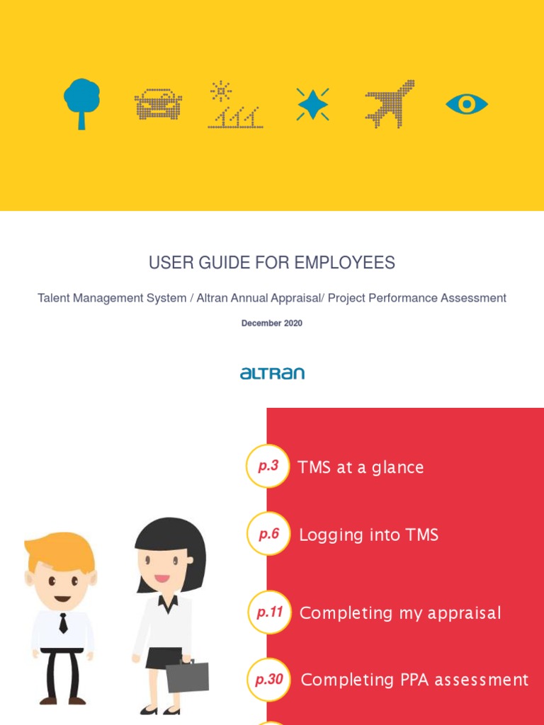 TMS Employee Userguide | PDF | Performance Appraisal | User (Computing)