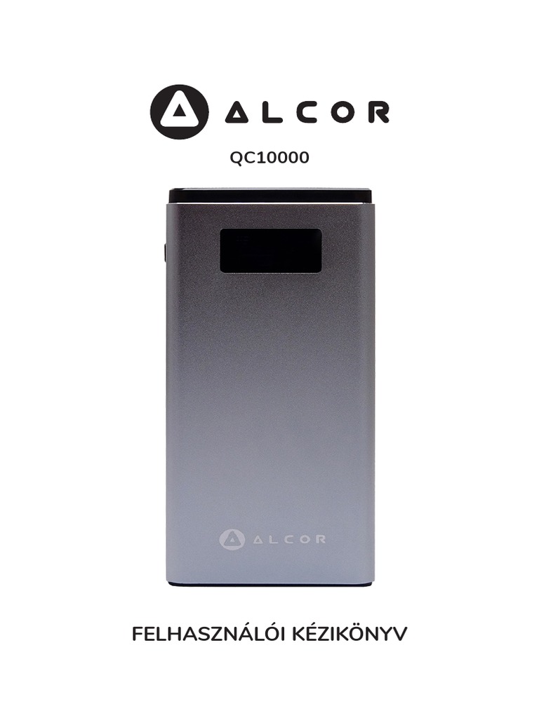 Alcor QC10000 UM HUN | PDF