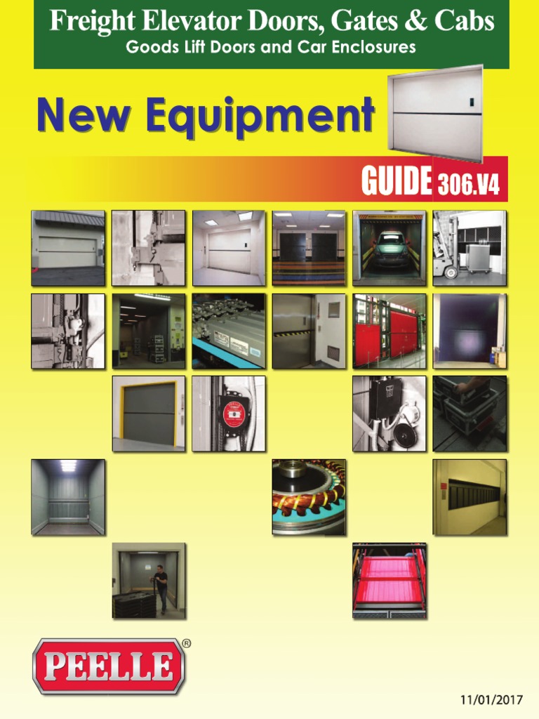 New Equipment Peelle Doors PDF | PDF | Door | Elevator
