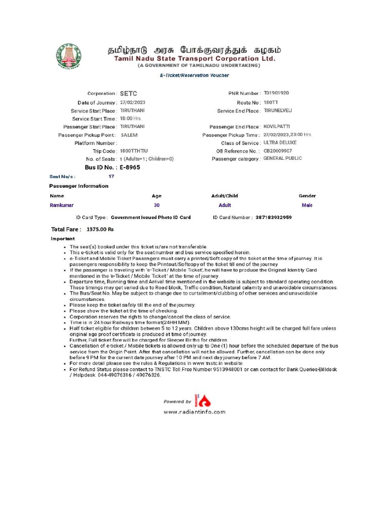 TNSTC._page-0001 | PDF