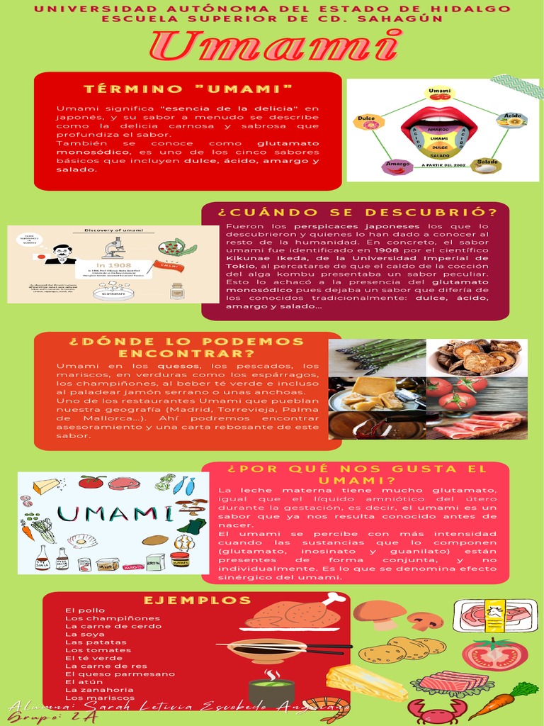 Umami | PDF | Umami | Alimentos