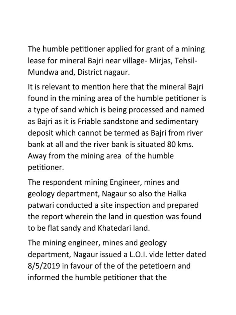 Mining Case | PDF | Mining | Justice