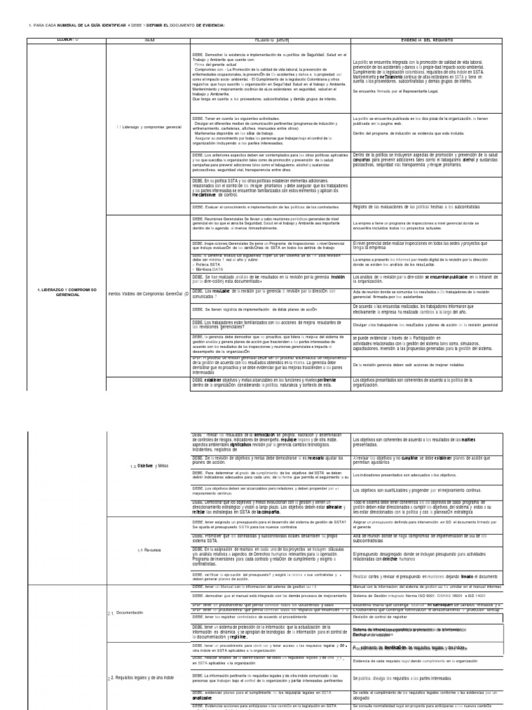 Lista de Chequeo Ruc | PDF | Evaluación | Razonamiento inductivo