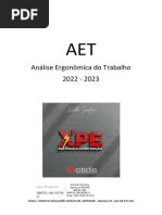 Formulario AET - Modelo - Word | PDF | Tempo | Fatores humanos e Ergonomia