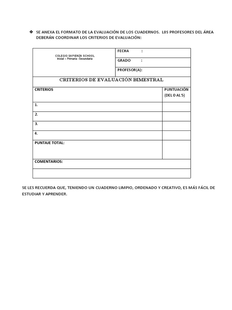 FORMATO DE REVISIÓN DE CUADERNOS PRISMA (1) (1).docx | PDF