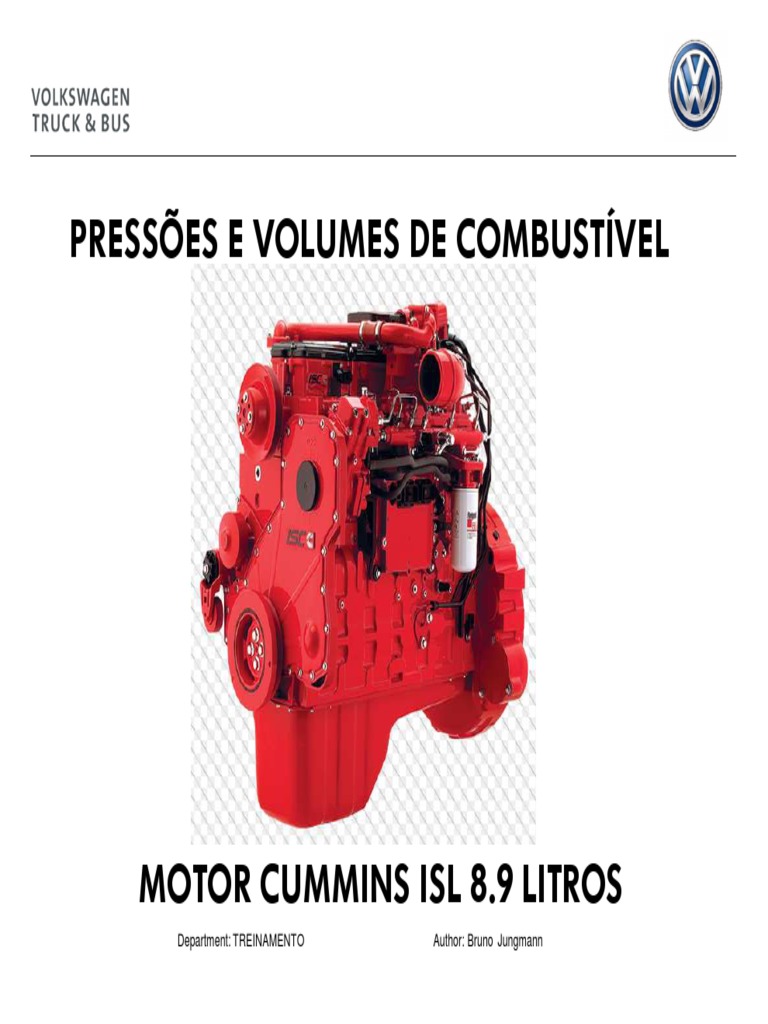 Teste de Volume Do Motor ISL | PDF | Motores | Ciências Físicas