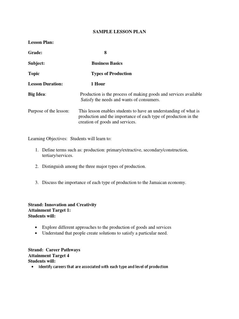 Integration Lesson Plan | PDF | Lesson Plan | Creativity