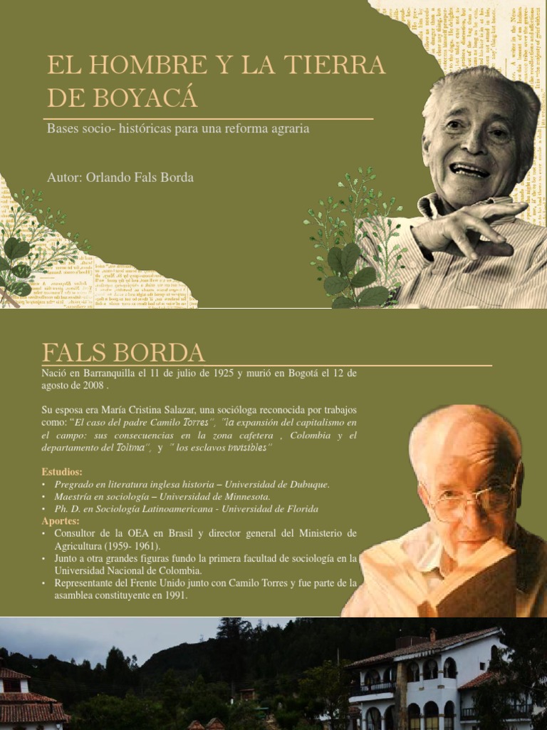 El Hombre y La Tierra en Boyacá PDF | PDF | Science