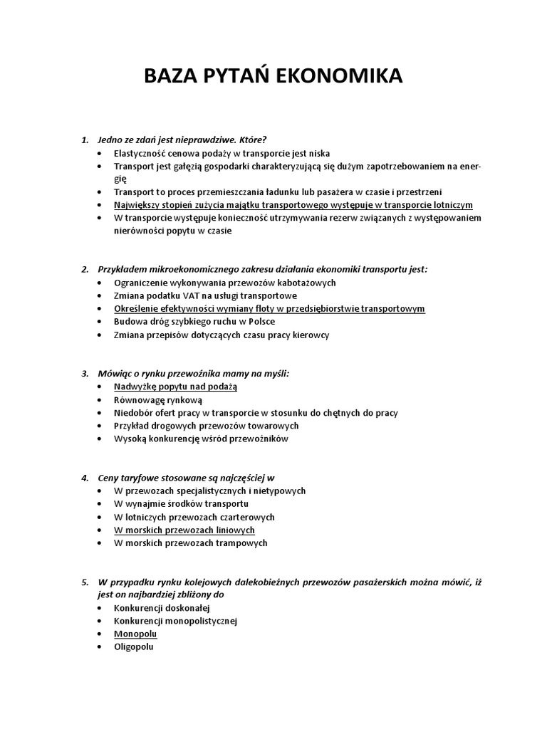 Baza Ekonomika | PDF