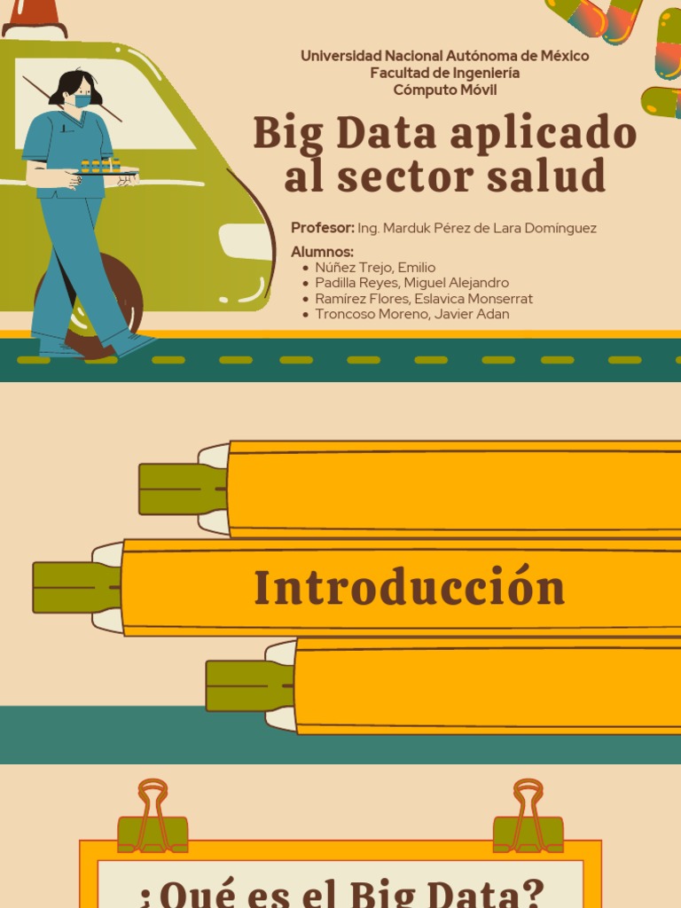 Tarea2 - Presentación - Big Data Aplicado Al Sector Salud | PDF | Big Data | Internet de las Cosas