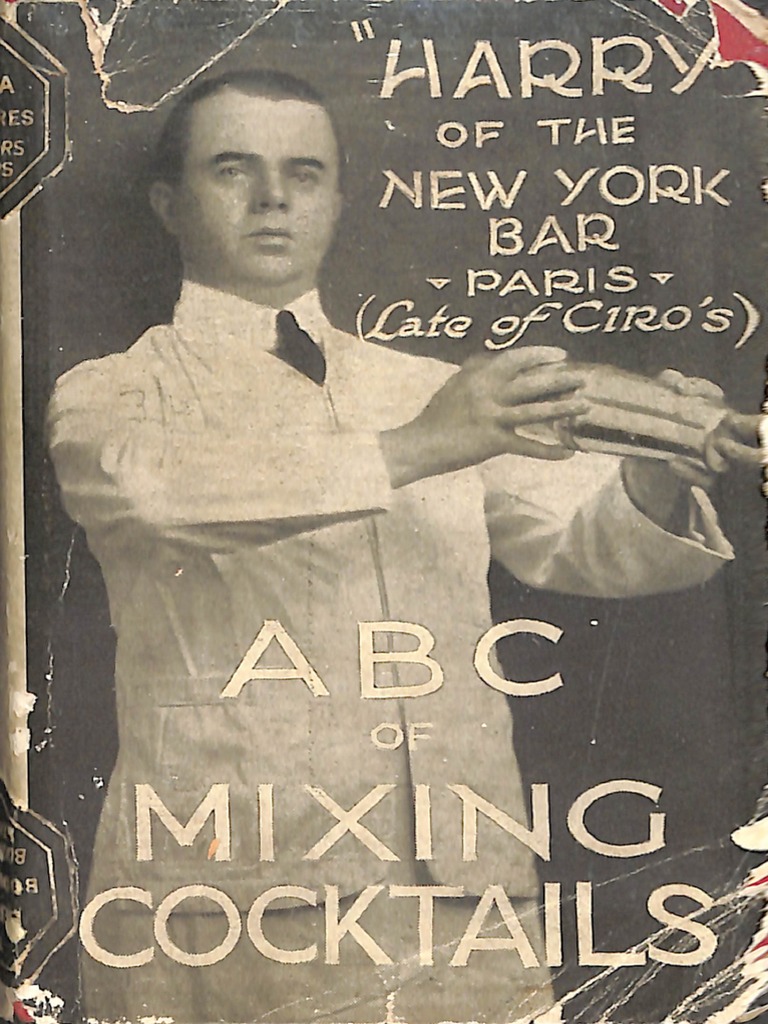 Harry ABC of Mixing Cocktails PDF | PDF | Drink | Alcohol