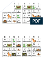 Bingo de Palabras para Imprimir Gratis | PDF | Ocio