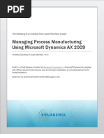 D365 Production Control: Formulas & Outputs | PDF | Percentage