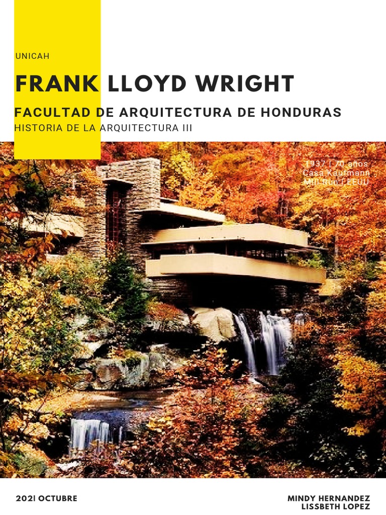 Un análisis de la filosofía de la arquitectura orgánica de Frank Lloyd Wright y su influencia en ...