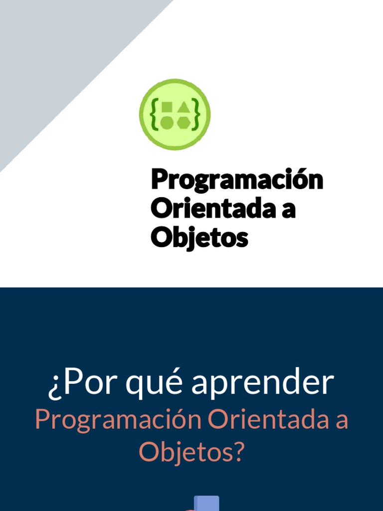 Programacion Orientada A Objetos Poo PDF | PDF | Programación orientada ...
