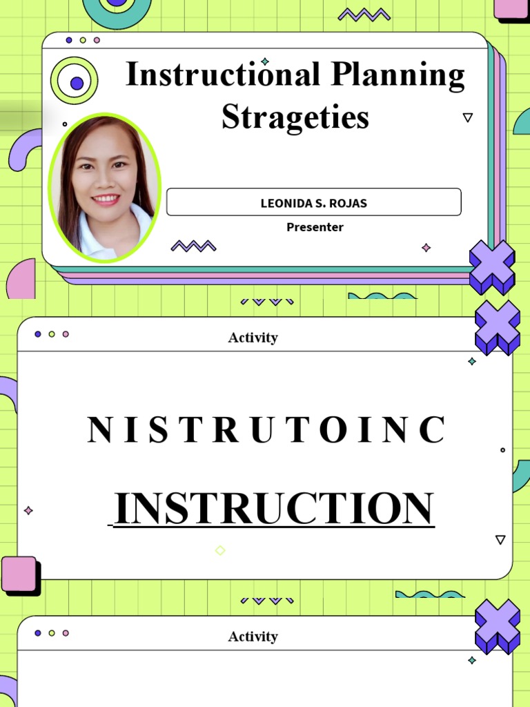 Effective Instructional Planning Strategies | PDF | Learning ...