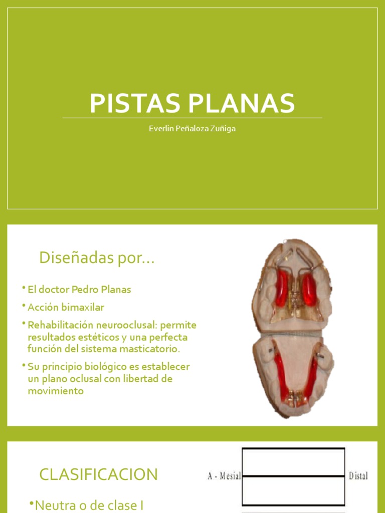 Pistas Planas | PDF | Diente | Boca