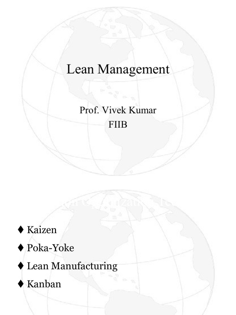 Toyota Lean Production System Overview | PDF | Lean Manufacturing ...