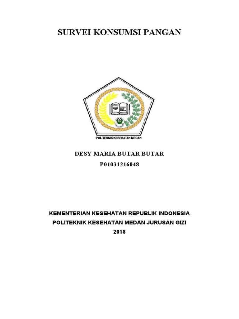 Survei Konsumsi Pangan | PDF
