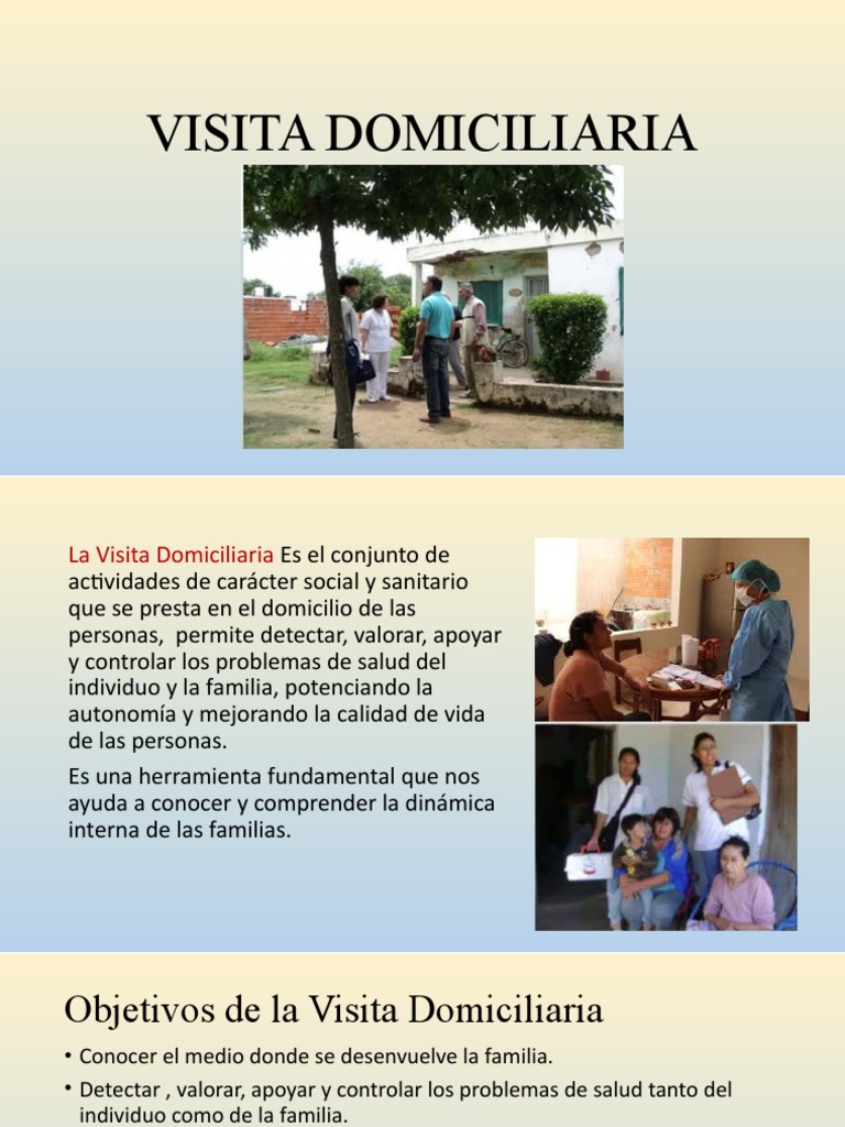 Visita Domiciliaria | PDF | Enfermería