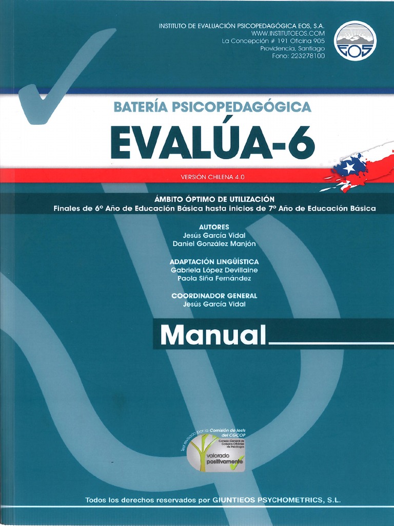 Evalua 6 | PDF