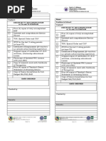 COT Observation Notes Form 2024-2025 | PDF