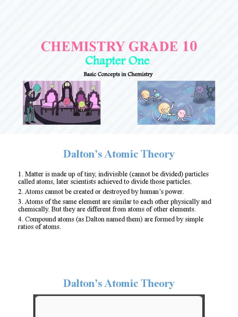 Chemistry Grade: Chapter One | PDF | Mole (Unit) | Molecules