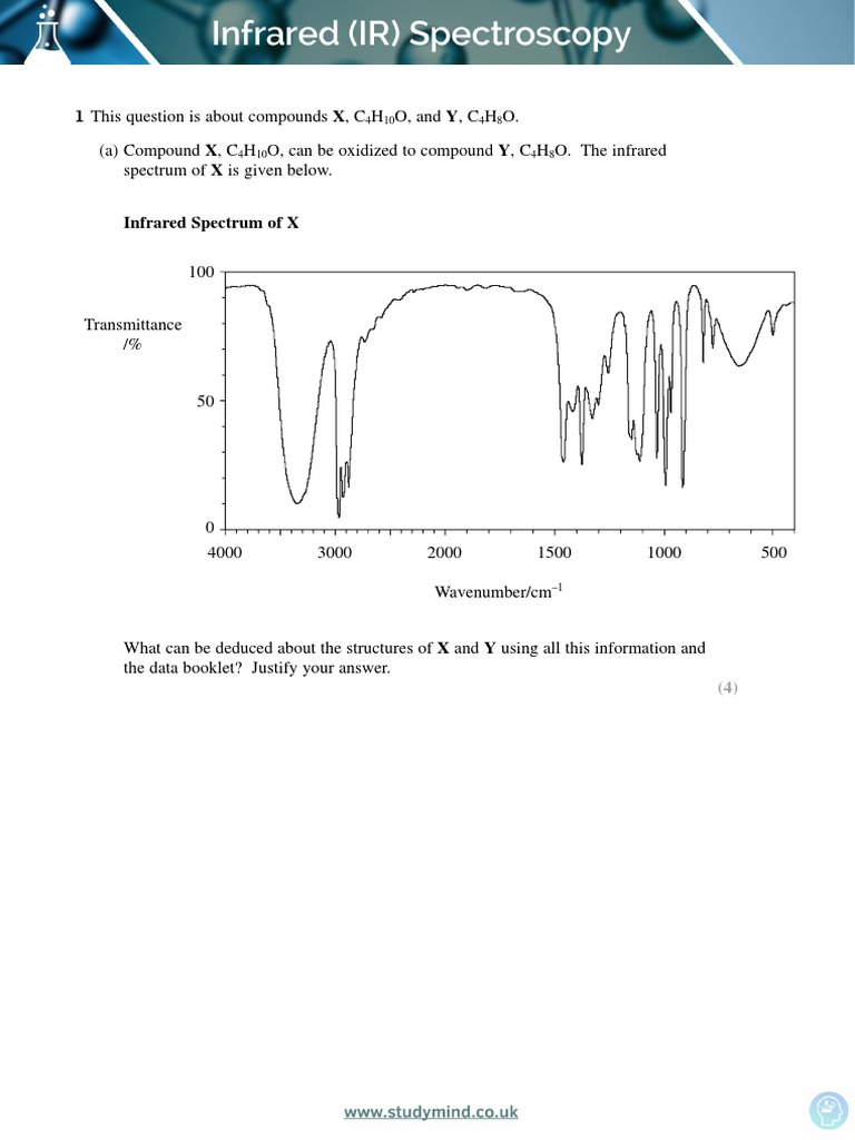 Infrared (IR) Spectroscopy QP | PDF