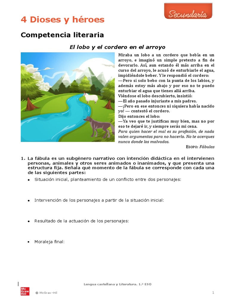 U04 Ain 004 | PDF | Narración | Fábula