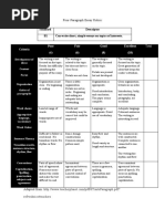 Scaffolding Essay Template (Five-Paragraph) | PDF