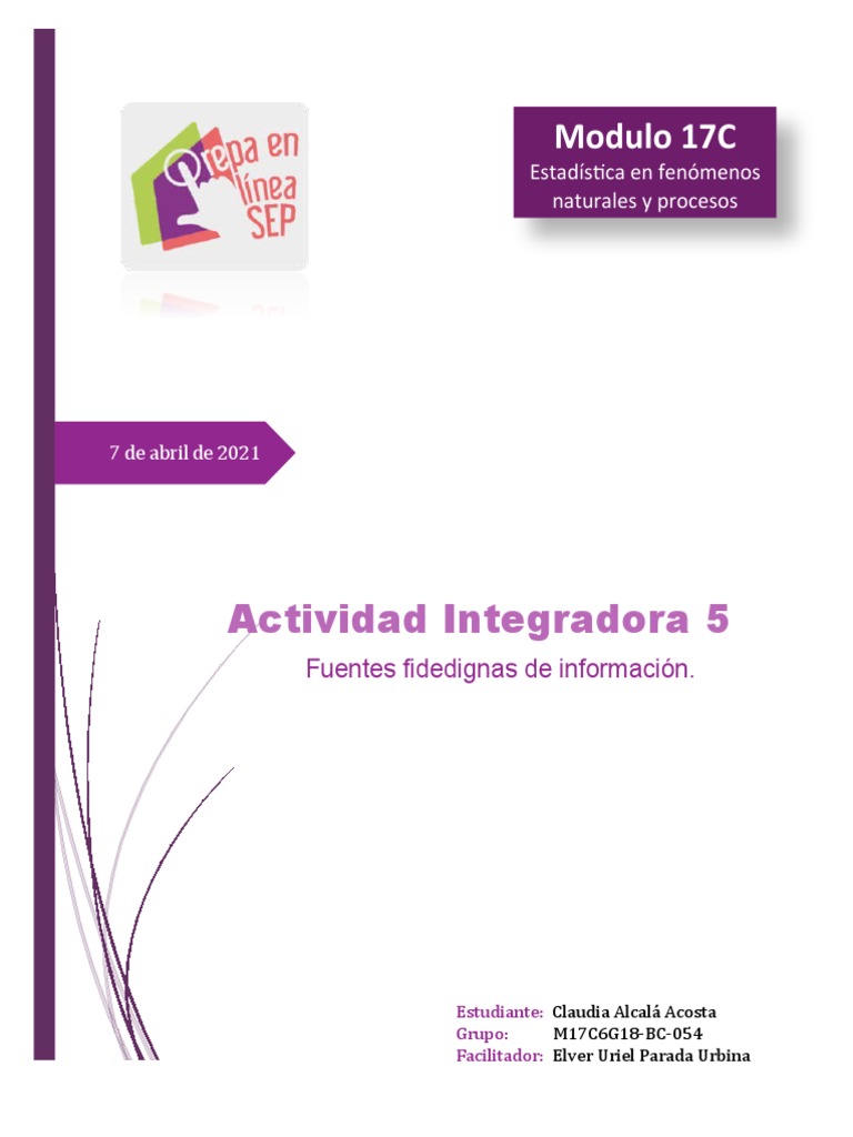 Alcalá Acosta Claudia M17S3AI5 | PDF | Astra Zeneca | Sociedad