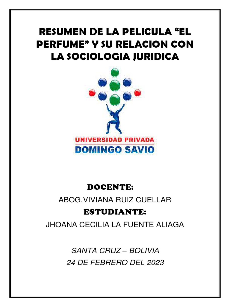 Pelicula El Perfume | PDF | Perfume