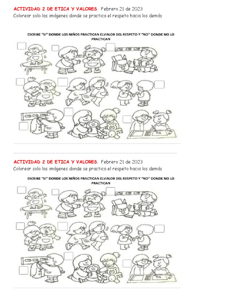 Actividad 2 de Etica y Valores | PDF