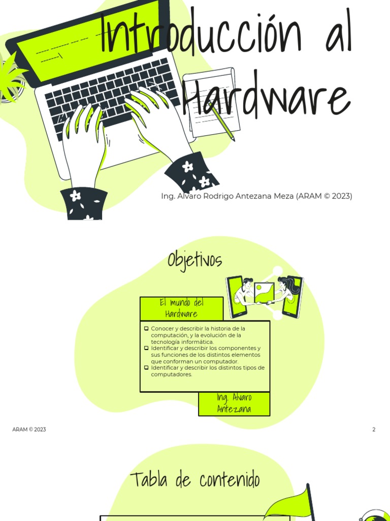 Tema I.1 - El Mundo Del Hardware PDF | PDF | Hardware de la computadora | Almacenamiento de ...