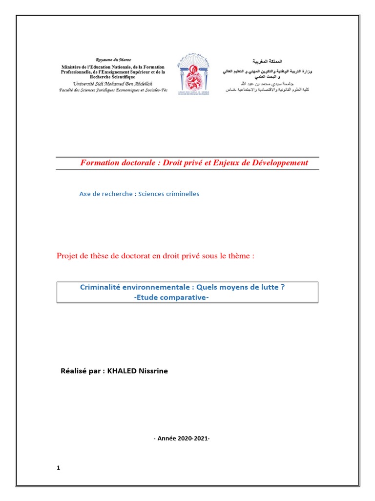 Criminalité Environnementale | PDF | Environnement naturel | Crimes