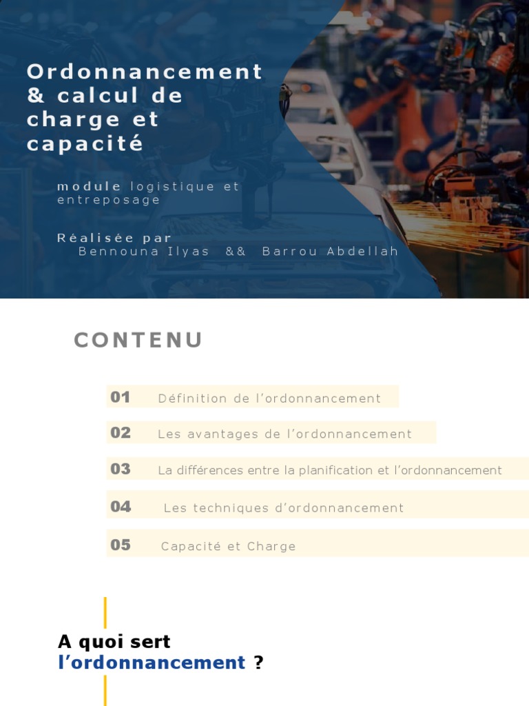 Ordonnancement 1 | PDF | Planification