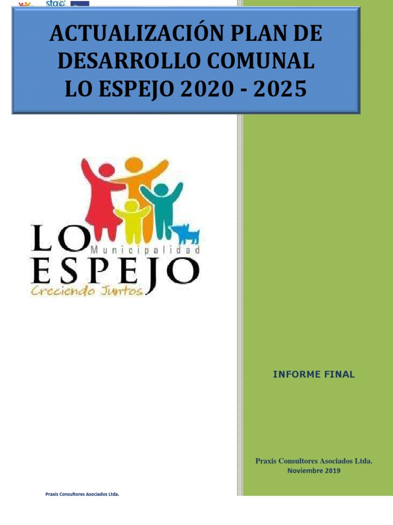 Informe Final PLADECO 2020-2025 - Compressed PDF | PDF | Santiago | Economias