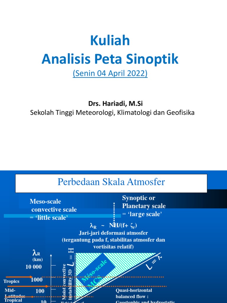 Analisis Peta Sinoptik Cuaca | PDF | Sains & Matematika | Teknologi ...