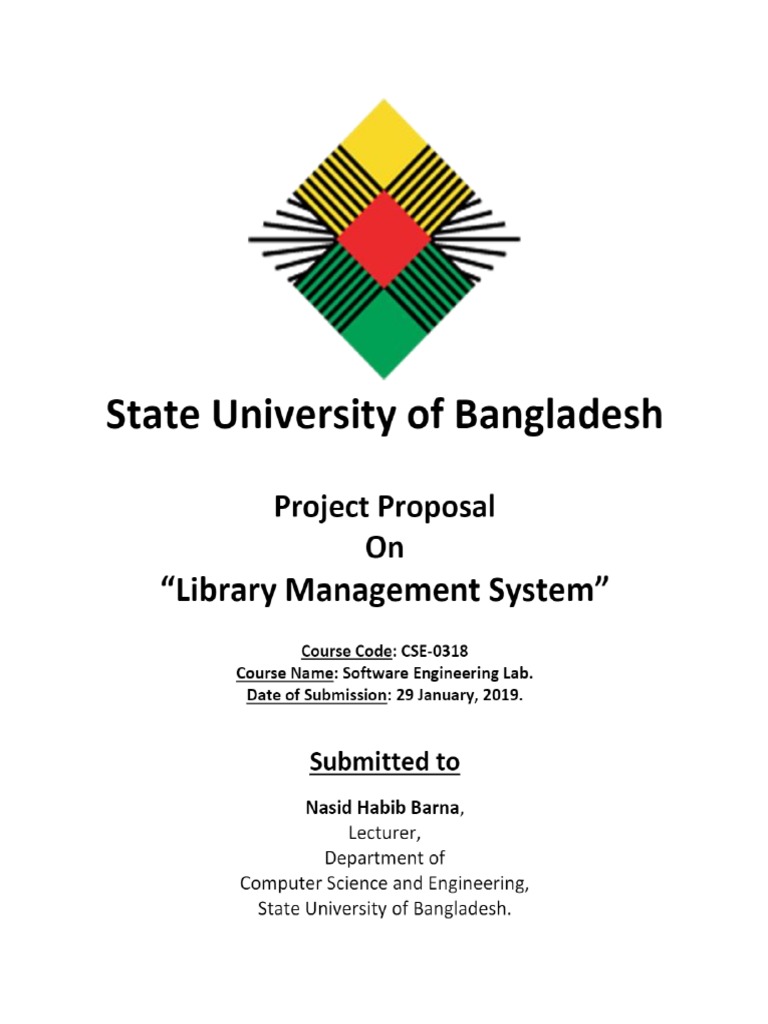 Library Management System Project Proposal | PDF