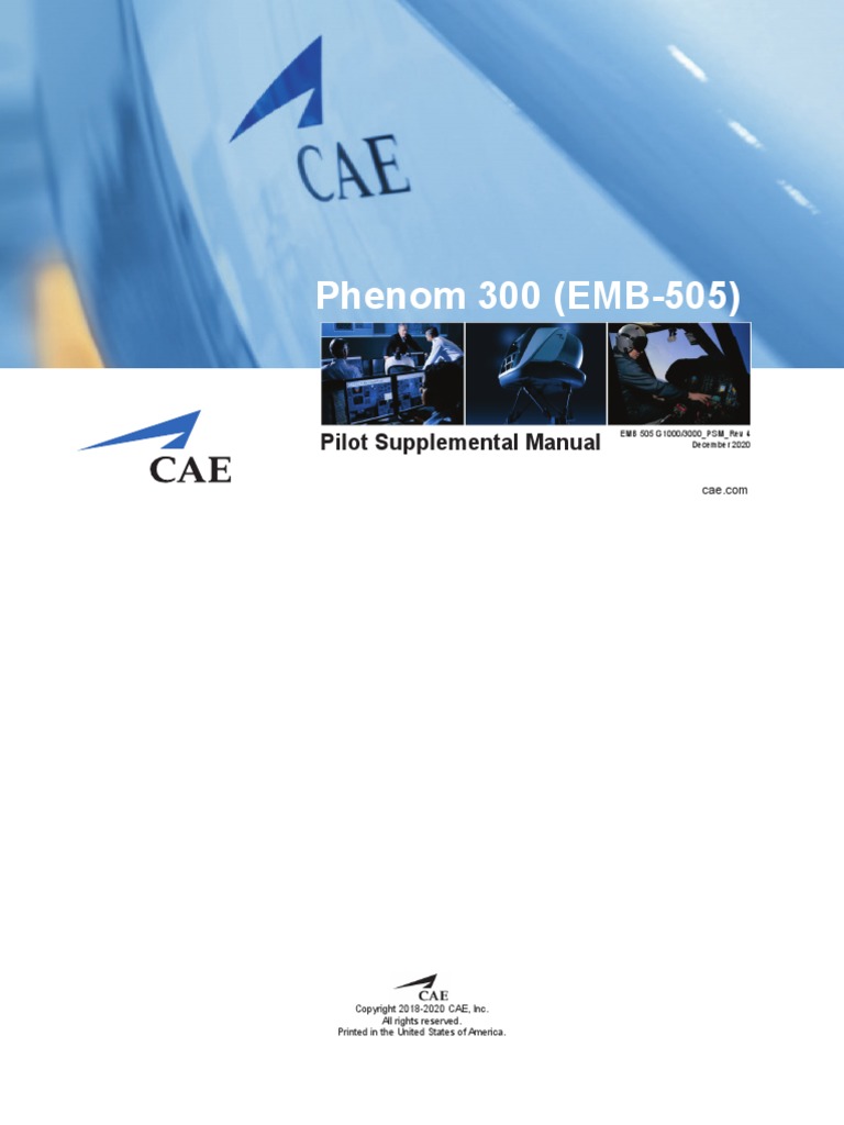 Emb-505 G1000-3000 PSM PDF | PDF | Aircraft | Aerospace