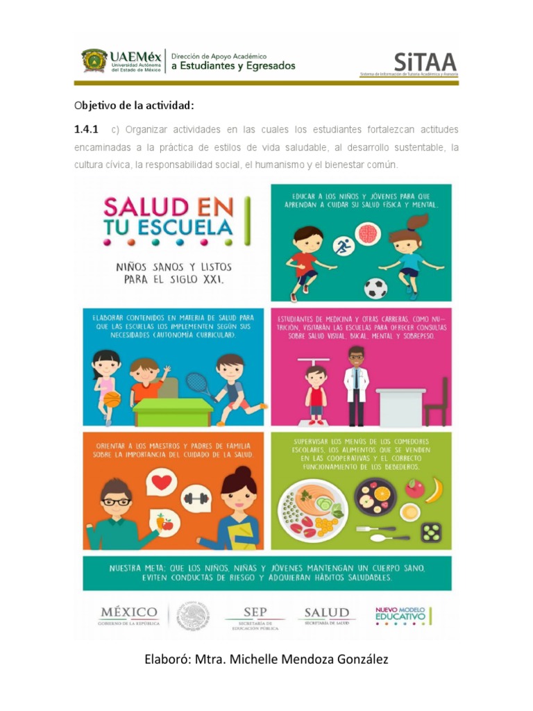 Salud en Tu Escuela | PDF