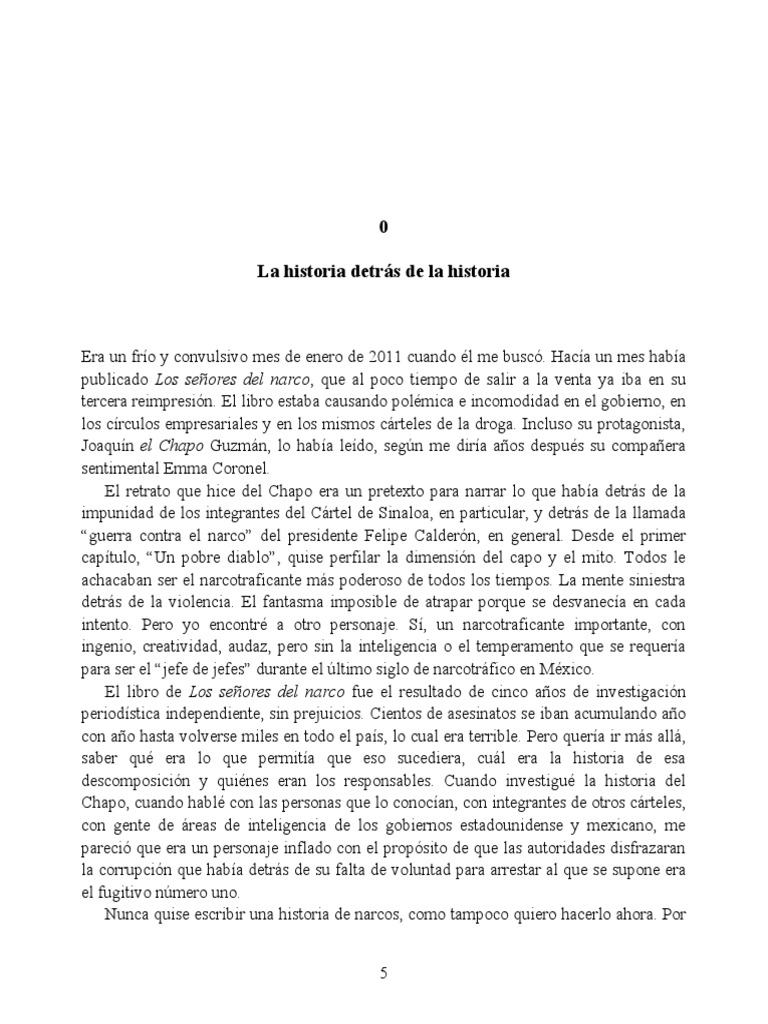 Anabel Hernndez El Traidor-Intro | PDF